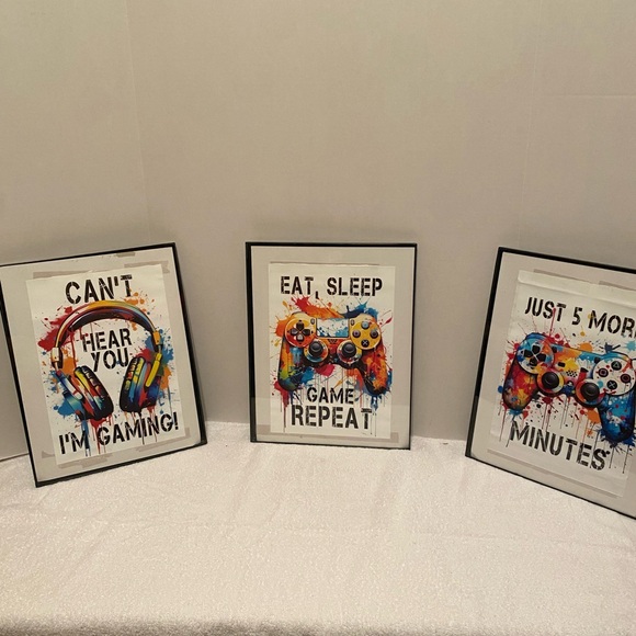 Art | Retro Cartoon Art Posters Bold Color Series | Poshmark